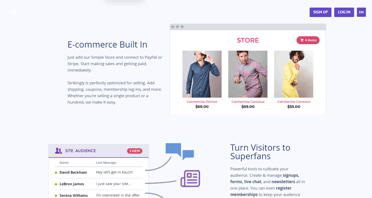 Strikingly Website Builder Review - ShoppingCart Kiwi